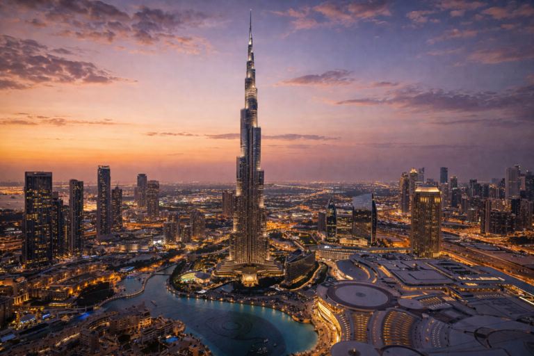 Burj Khalifa – The Tallest Building in the World (Dubai)