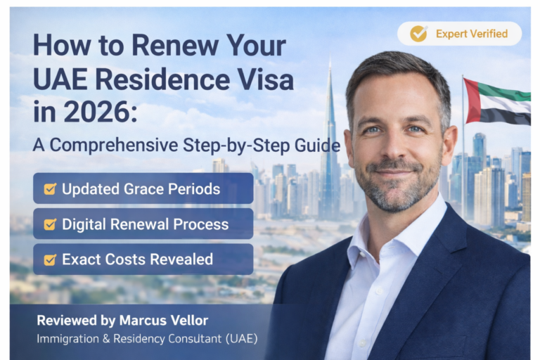 How to Renew Your UAE Residence Visa in 2026: A Comprehensive Step-by ...